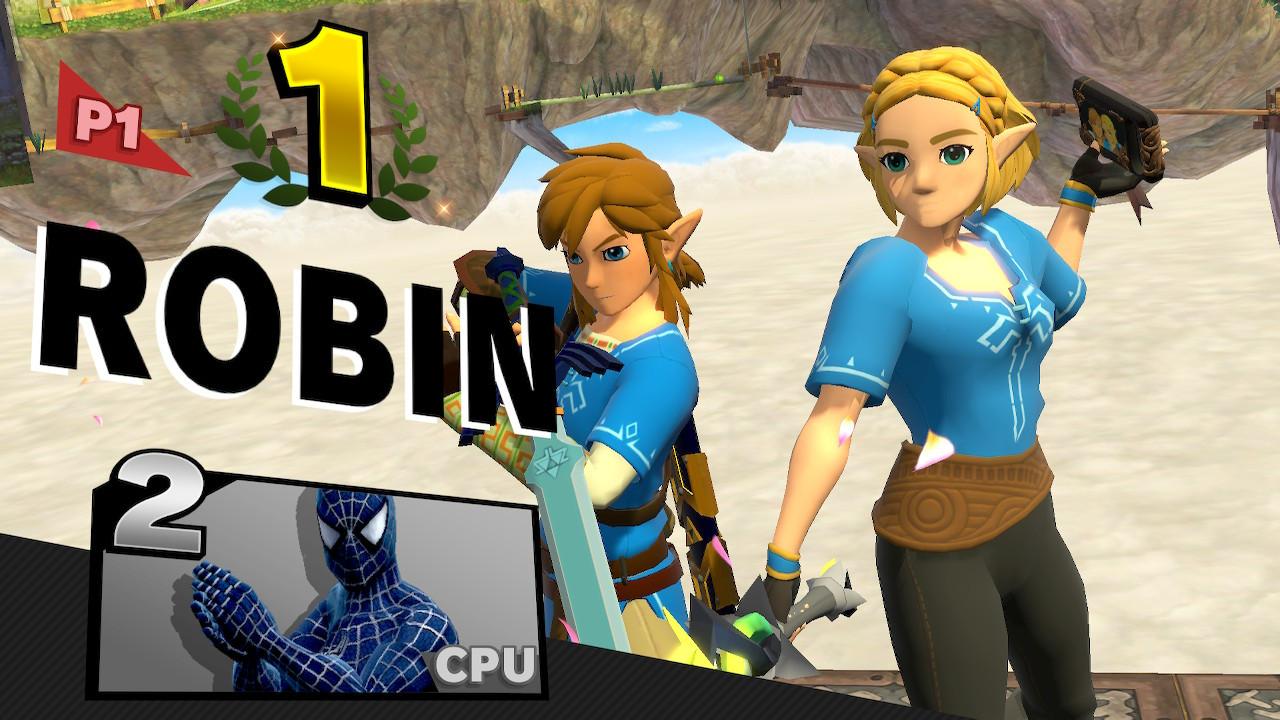 Princess Zelda over Robin Mod for Super Smash Bros. Ultimate | SSBU Mods