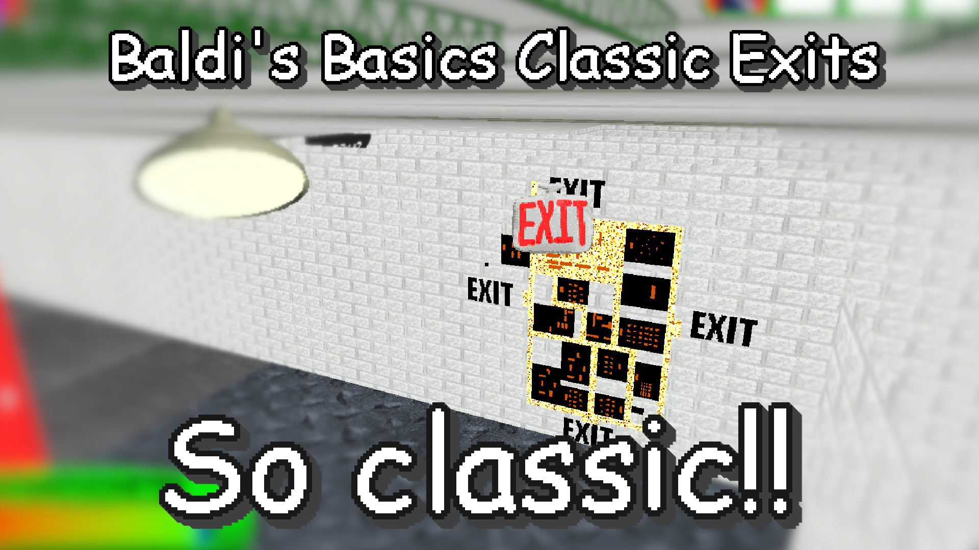 BBC exits (0.12.X) Mod for Baldi's Basics | Baldi Mods