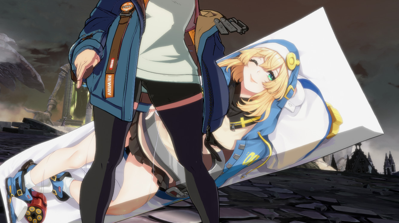 Bridget Body Pillow (for Unika) Mod for GUILTY GEAR -STRIVE- | GGST Mods