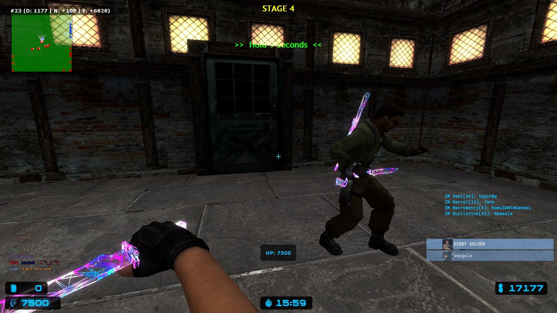 Knife Wireframe Rainbow Animation Mod for Counter-Strike: Source | CS:S ...