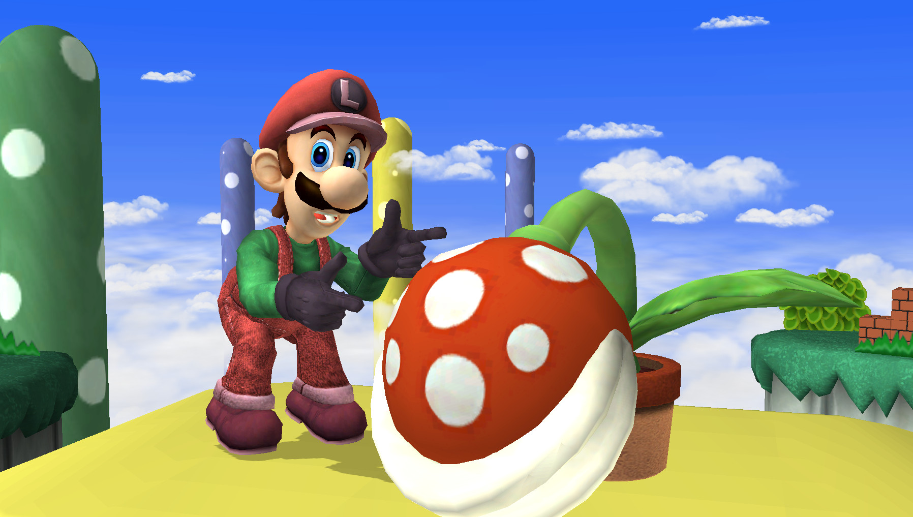 Invincibility Pack for Mario & Luigi Mod for Super Smash Bros. Brawl ...