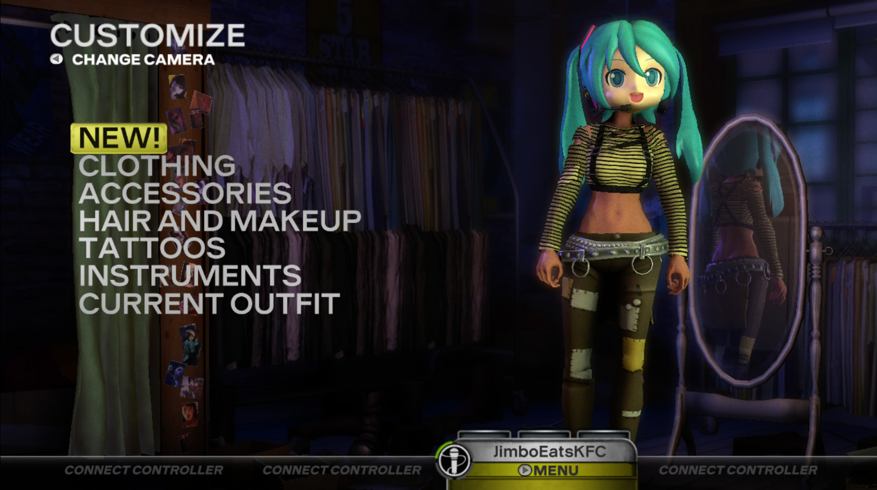 Mikudayo Head (For Xbox 360) Mod for Rock Band 3 | RB3 Mods