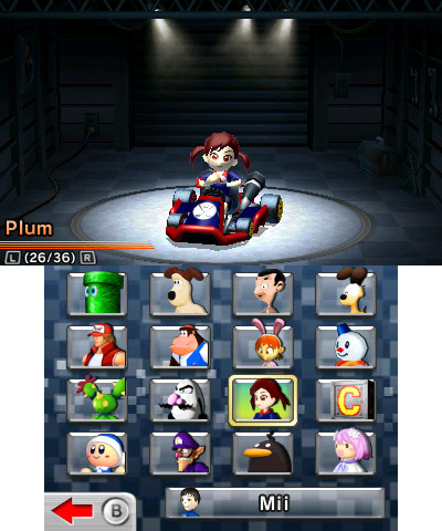 Plum (Mario Golf 64) Mod for Mario Kart 7 | MK7 Mods