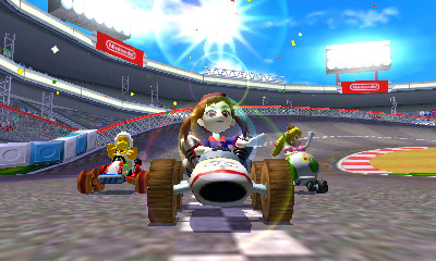 Plum (Mario Golf 64) Mod for Mario Kart 7 | MK7 Mods