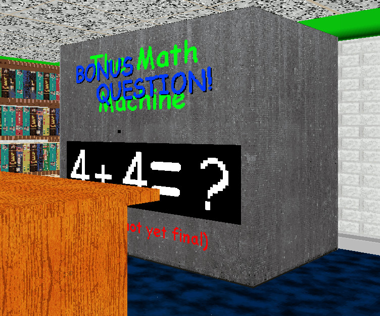 Old Is Gold (V0.10) Mod for Baldi's Basics | Baldi Mods