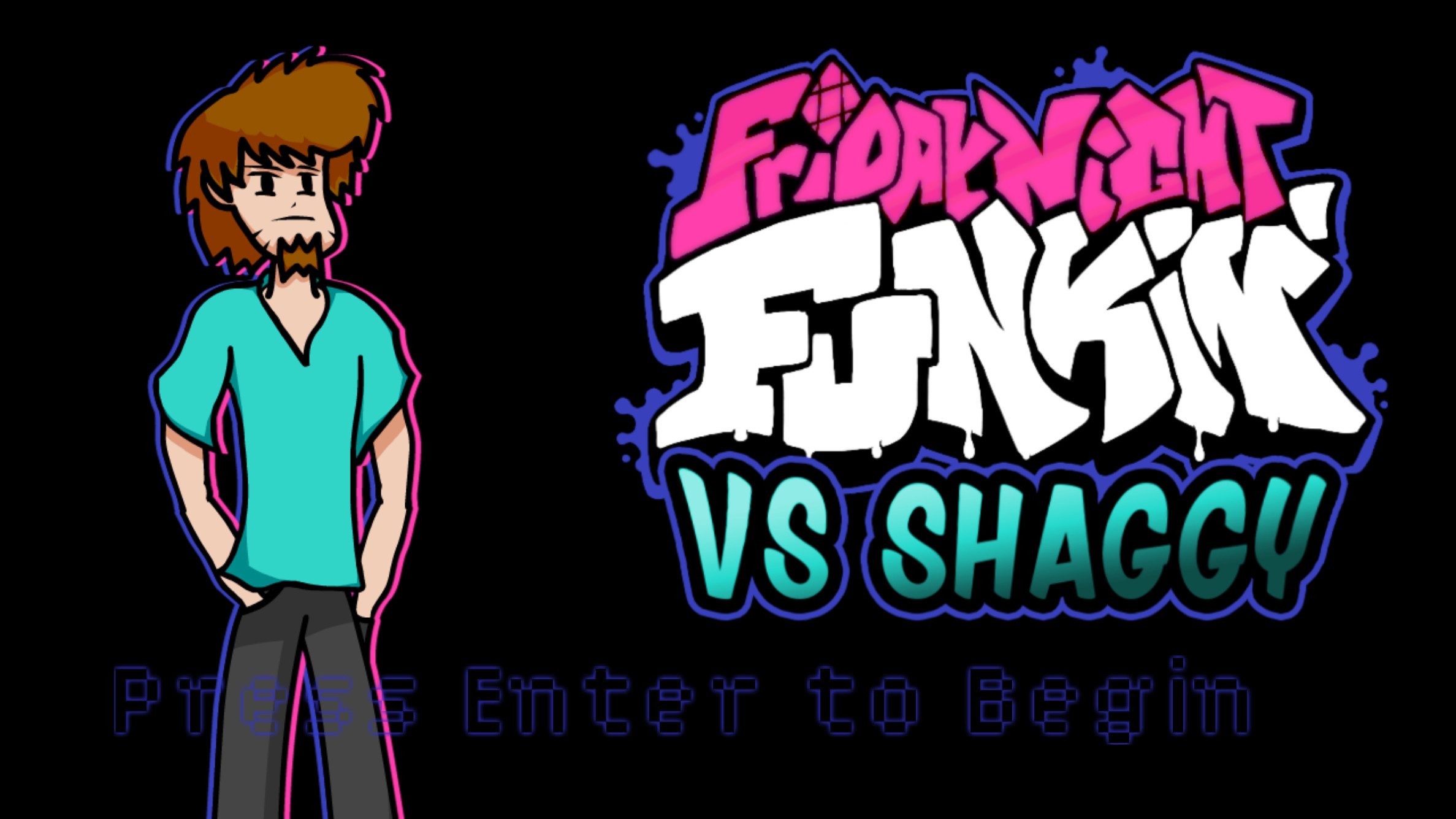 Turquoise Shaggy (Final Update) [unofficial] Mod for Friday Night ...