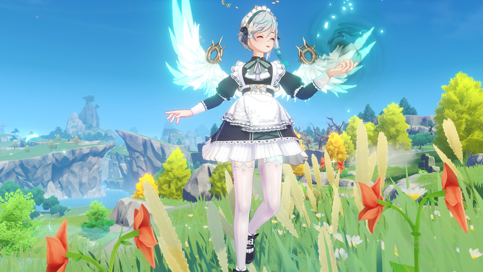 Maid Venti Mod for Genshin Impact | GI Mods