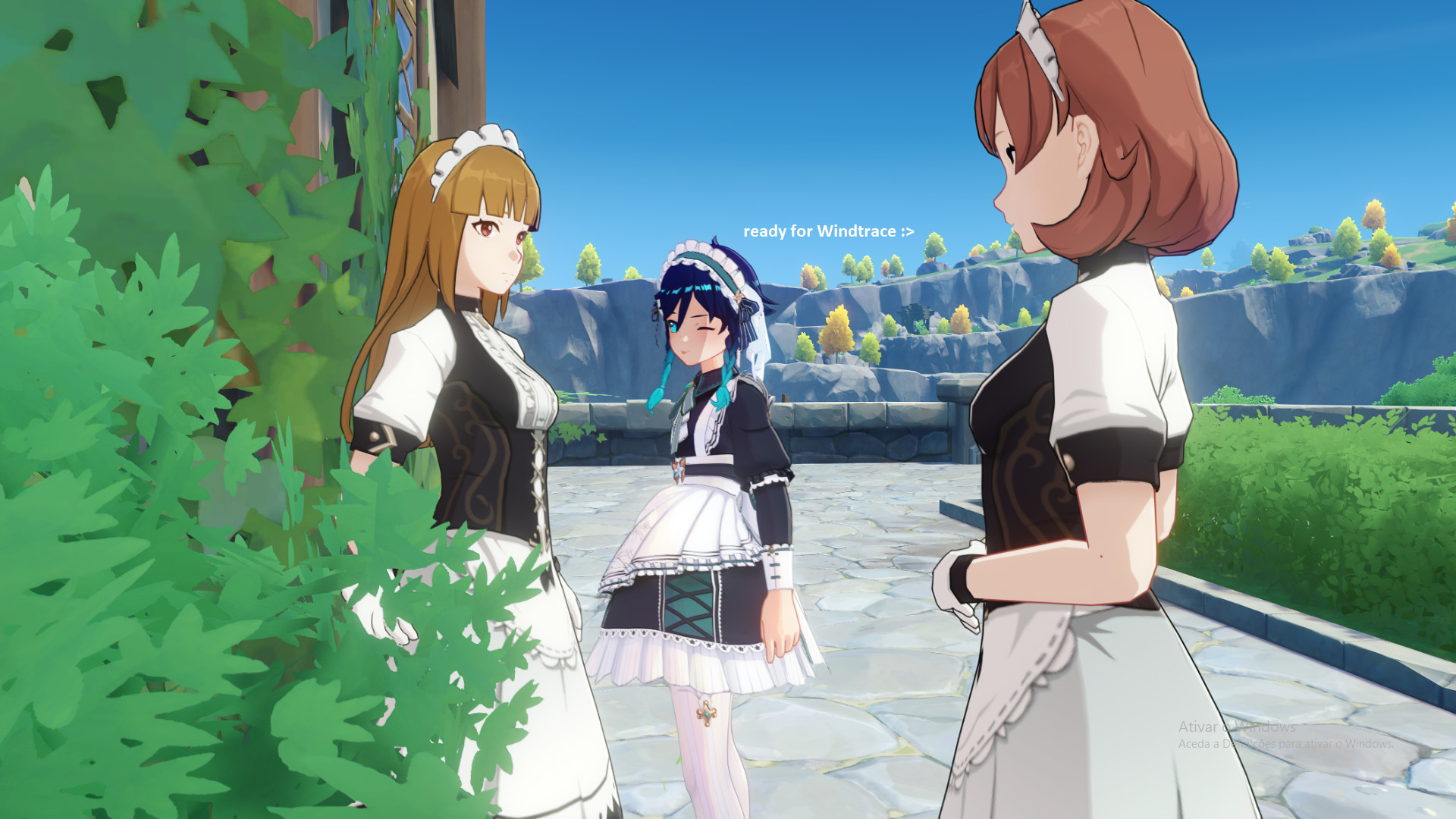 Maid Venti Mod for Genshin Impact | GI Mods