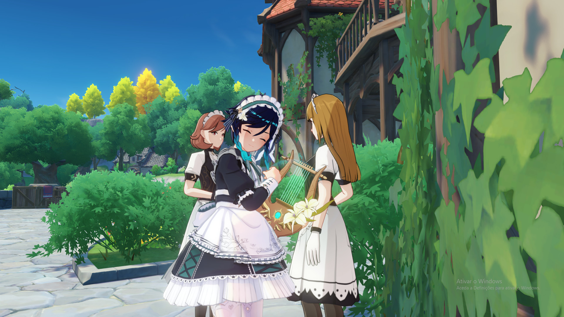 Maid Venti Mod for Genshin Impact | GI Mods