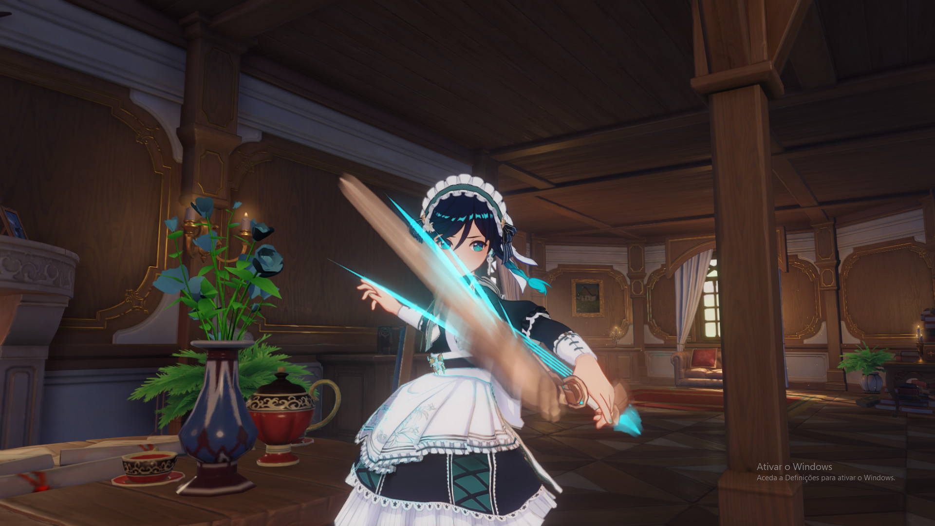 Maid Venti Mod for Genshin Impact | GI Mods