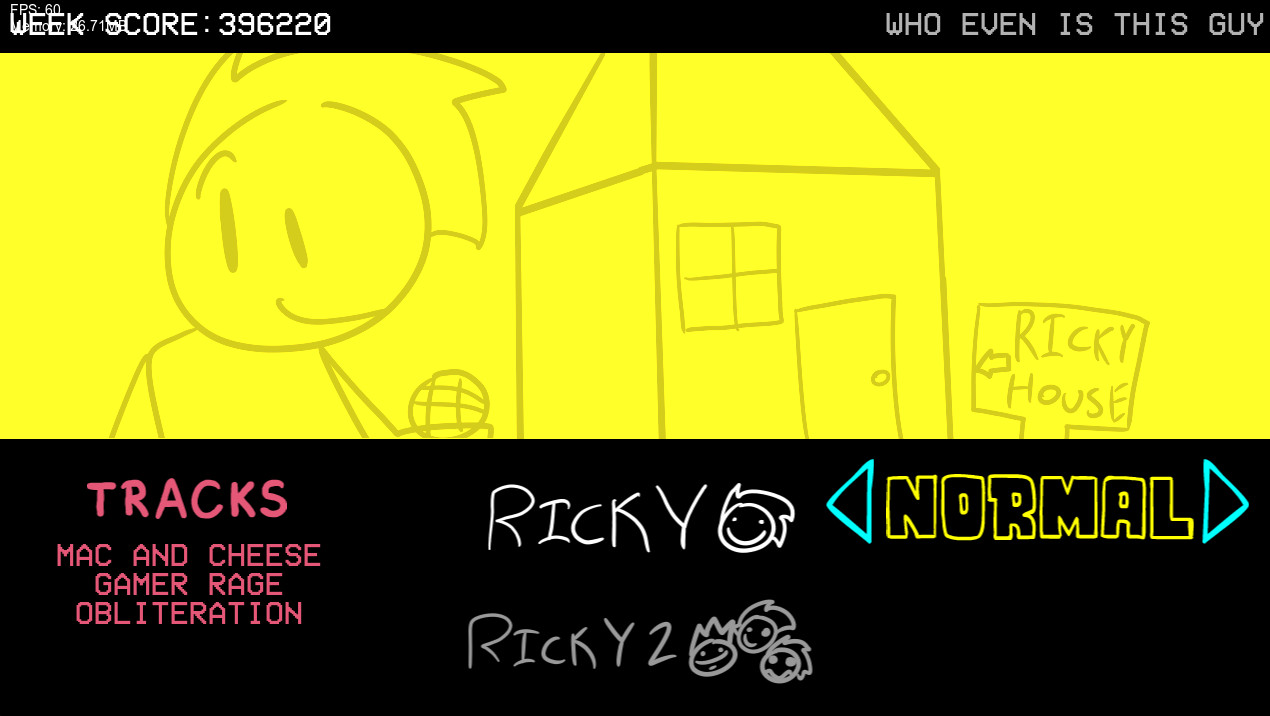 VS RICKY RICKMASTERED: WEEK 1 + WEEK 2 Mod for Friday Night Funkin ...