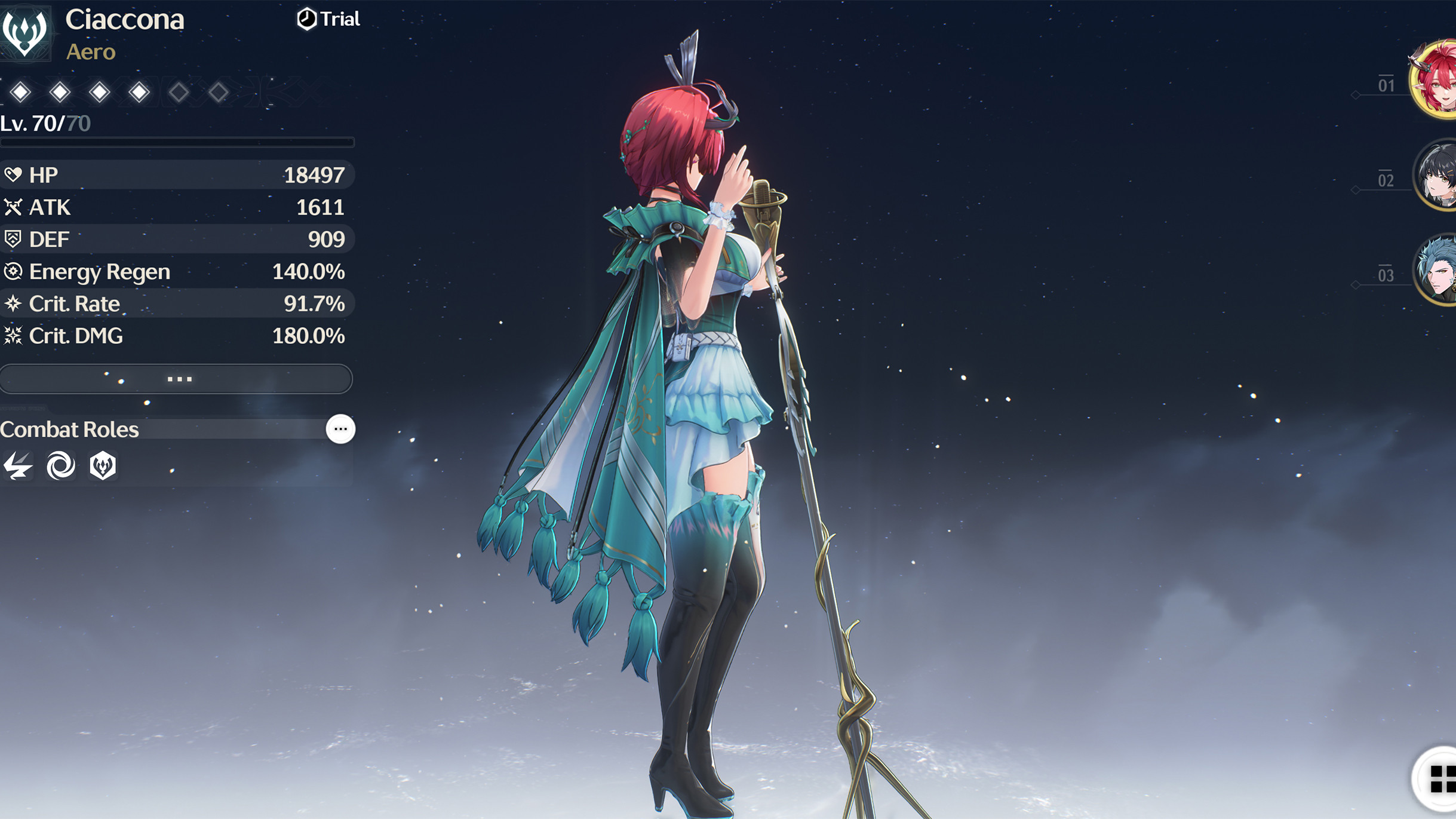 Slightly Curvier Ciaccona Mod for Wuthering Waves | WuWa Mods