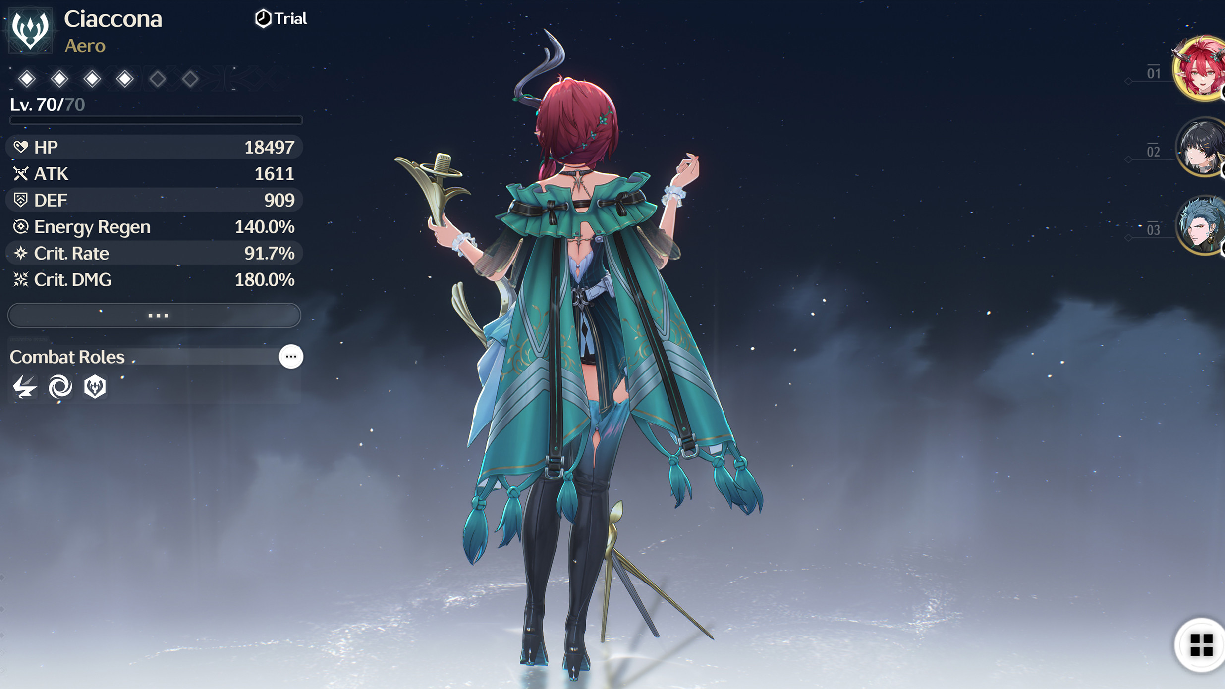 Slightly Curvier Ciaccona Mod for Wuthering Waves | WuWa Mods