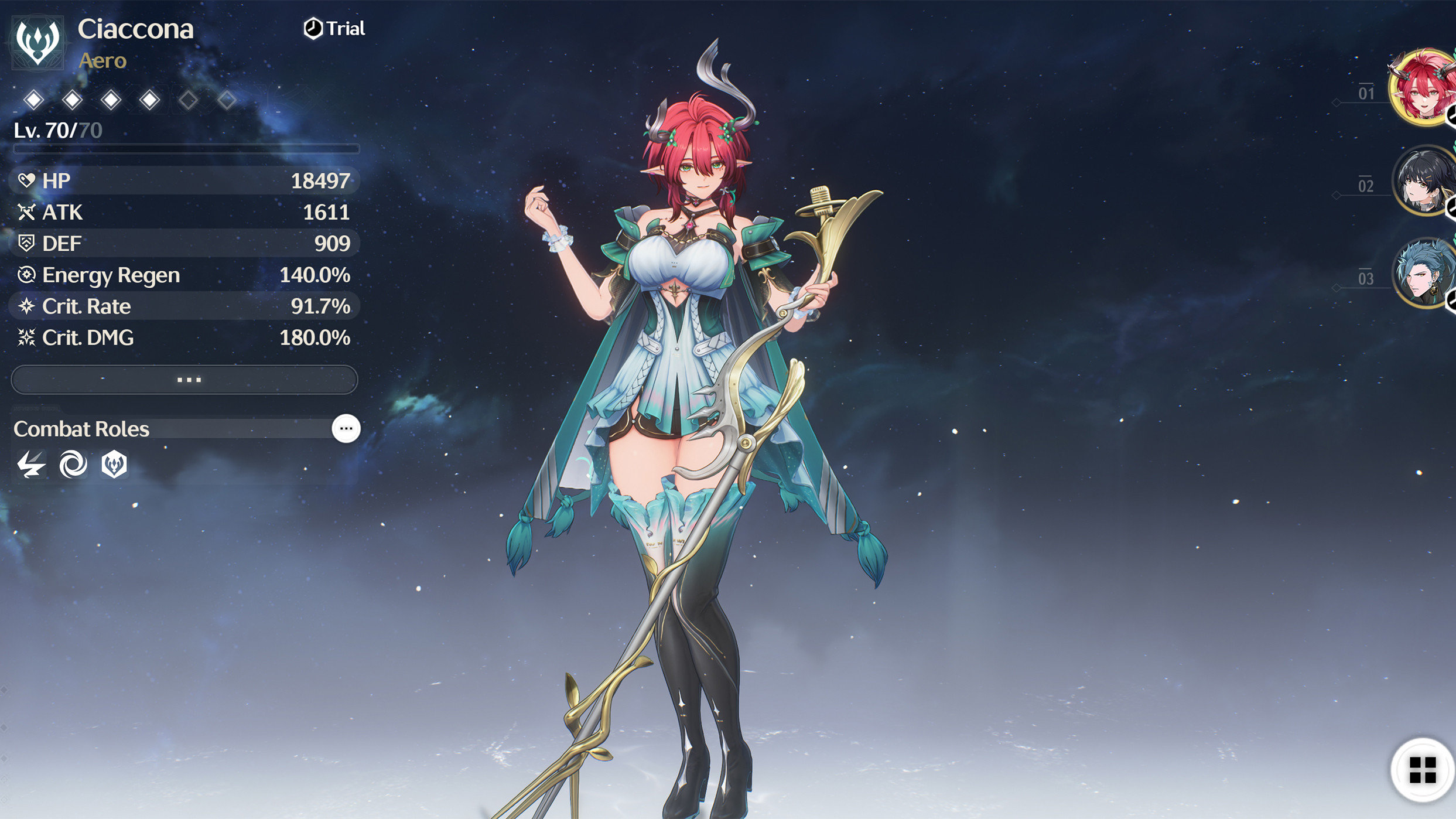 Slightly Curvier Ciaccona Mod for Wuthering Waves | WuWa Mods