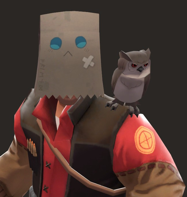 Friend over Saxton Hale Mask Mod for Team Fortress 2 | TF2 Mods