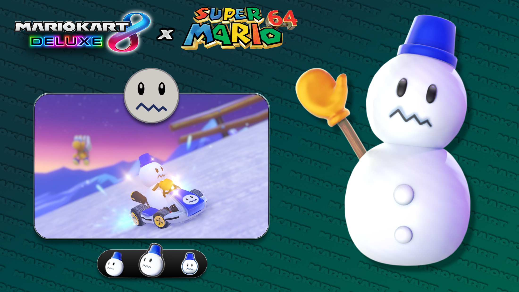 Mr. Blizzard Mod for Mario Kart 8 Deluxe | MK8D Mods