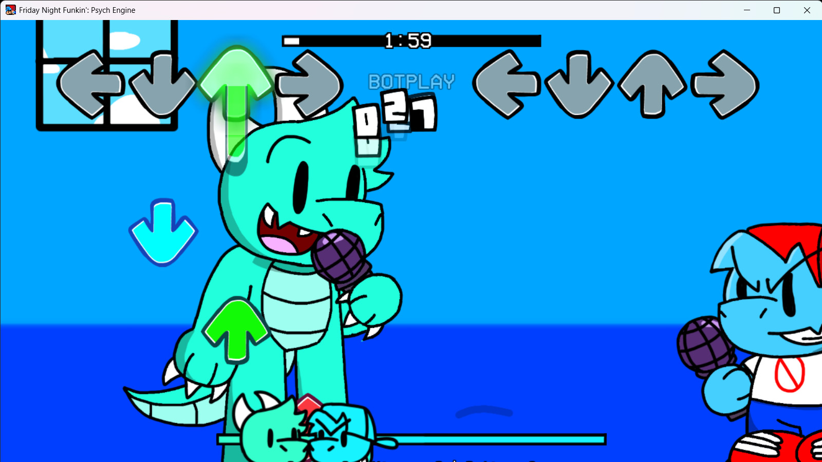 Vs. Mint Restored Mod for Friday Night Funkin' | FNF Mods