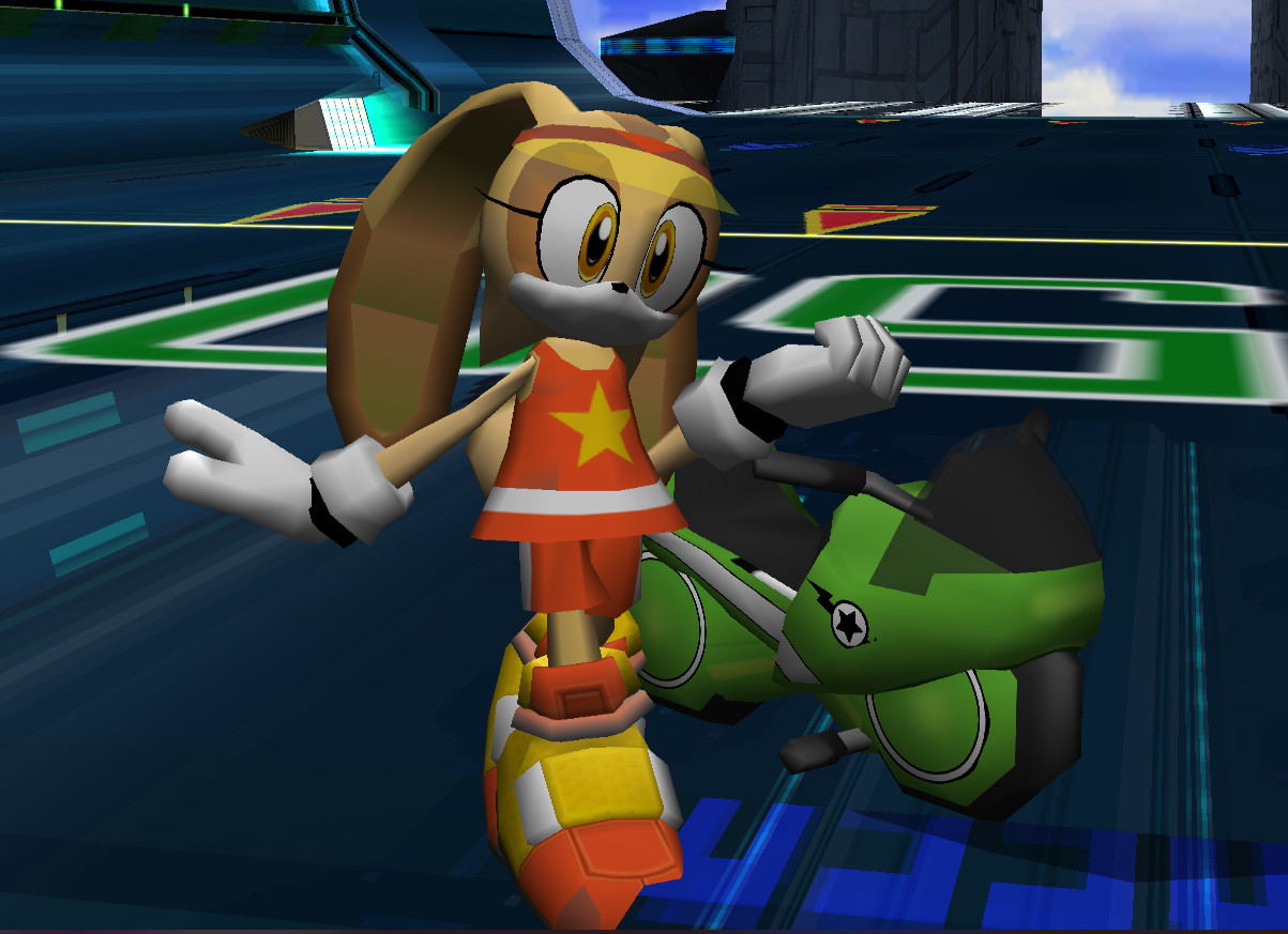 Surge's Hang-On Mod for Sonic Riders (GameCube) | SR-GC Mods