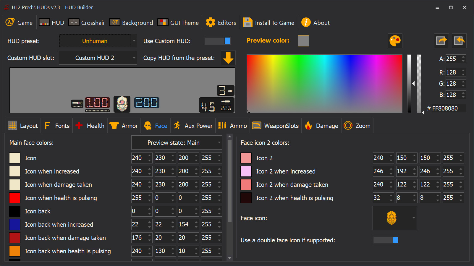 HL2 Pred's HUDs Mod for Half-Life 2 | HL2 Mods