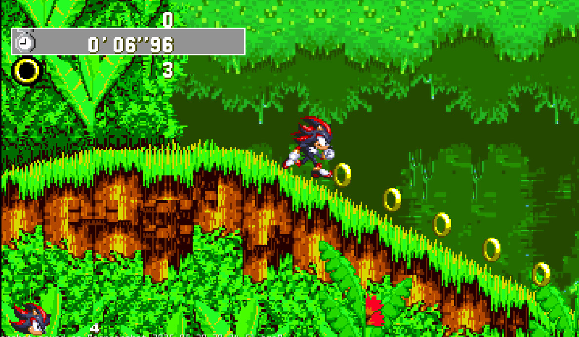 Doom Shadow. Mod for Sonic 3 A.I.R. | S3AIR Mods