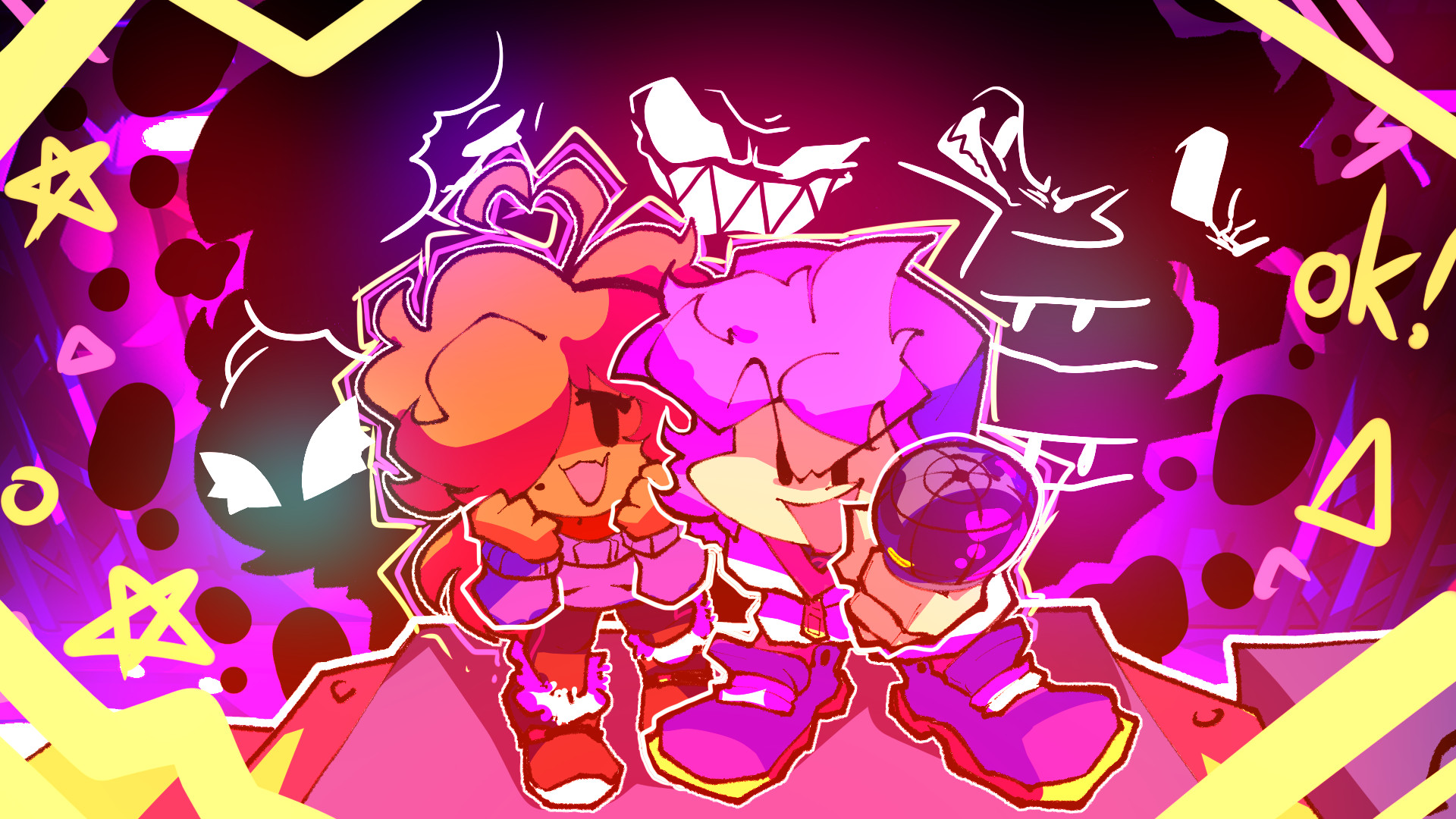 [SENSITIVE CONTENT] B Rebooted Mod for Friday Night Funkin' | FNF Mods