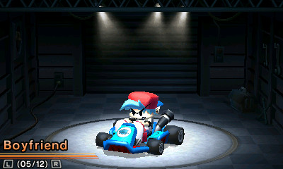 Boyfriend (FNF) Mod for Mario Kart 7 | MK7 Mods