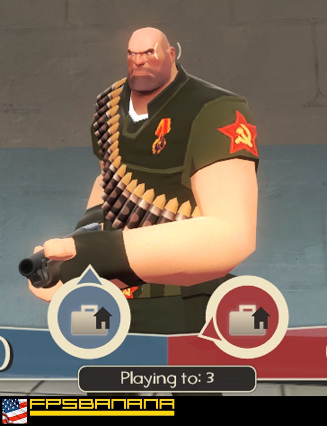 Soviet Blue Heavy Mod for Team Fortress 2 | TF2 Mods