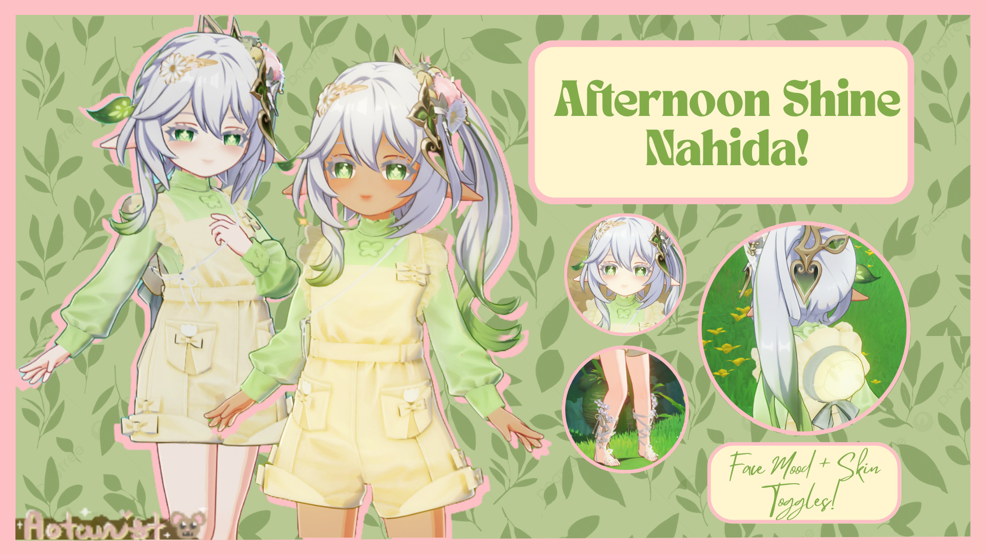 Afternoon Shine Nahida! Mod for Genshin Impact | GI Mods