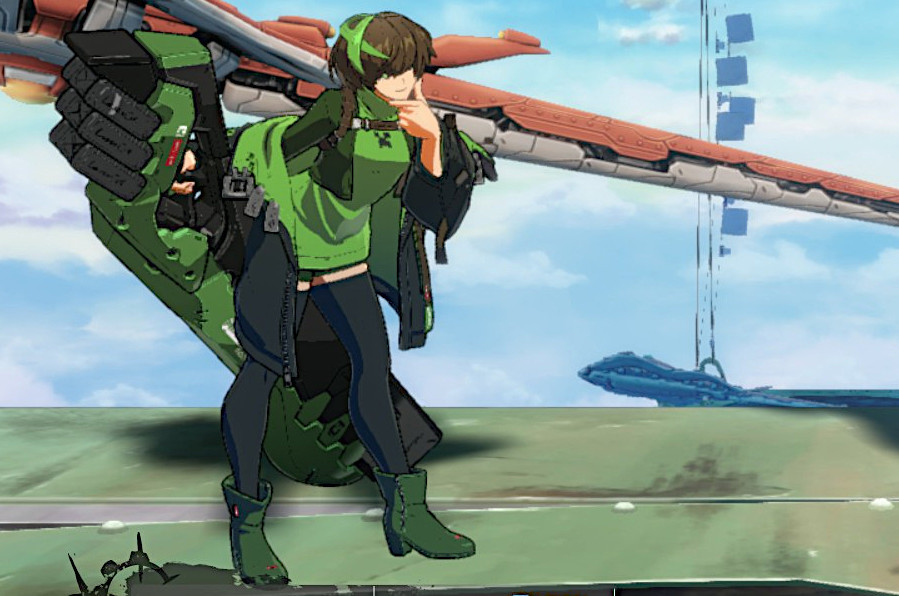 Unika with Minecraft merch Mod for GUILTY GEAR -STRIVE- | GGST Mods