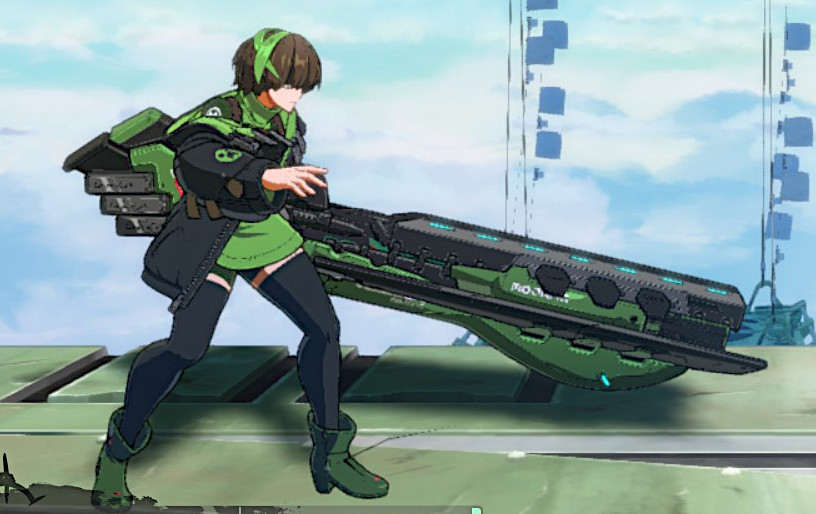 Unika with Minecraft merch Mod for GUILTY GEAR -STRIVE- | GGST Mods