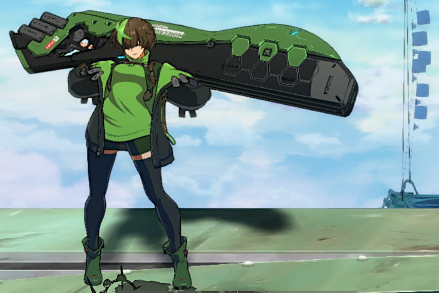 Unika with Minecraft merch Mod for GUILTY GEAR -STRIVE- | GGST Mods