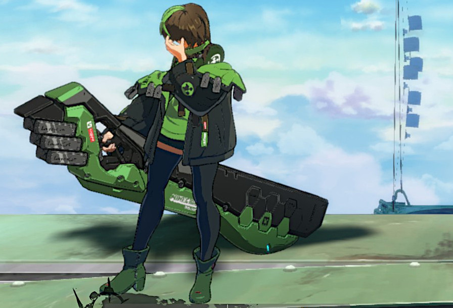 Unika with Minecraft merch Mod for GUILTY GEAR -STRIVE- | GGST Mods