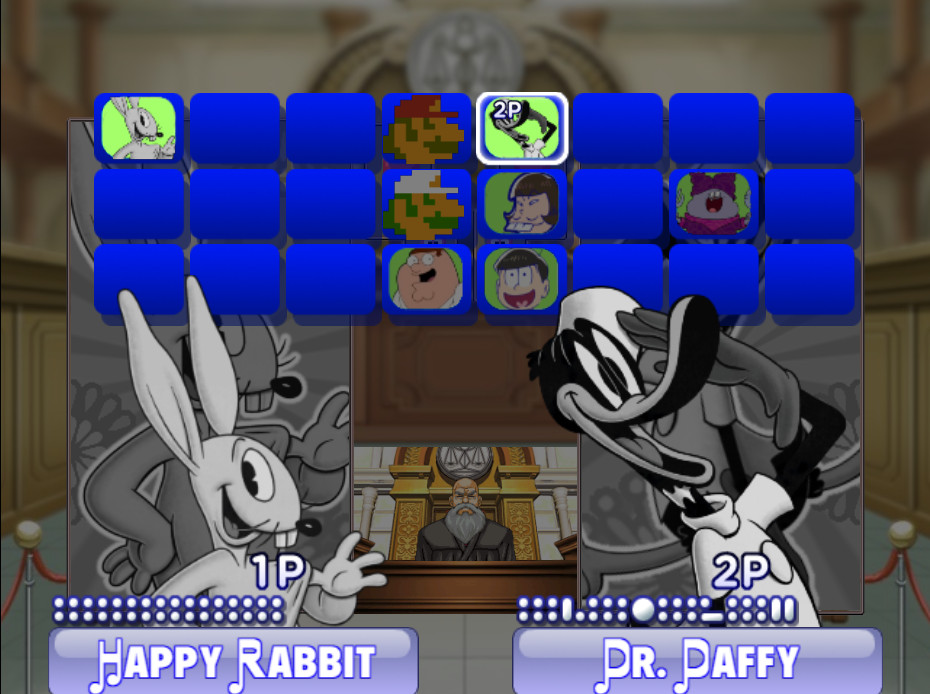 Happy Rabbit & Dr. Daffy (Looney Tunes) Mod for Puyo Puyo VS 2 | PPVS2 Mods