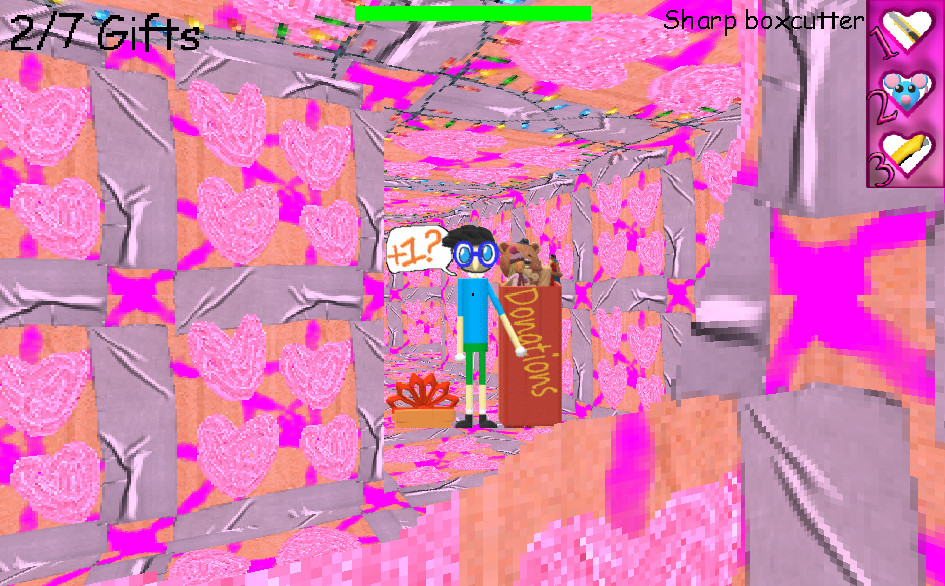 Luv's super gift Mod for Baldi's Basics | Baldi Mods