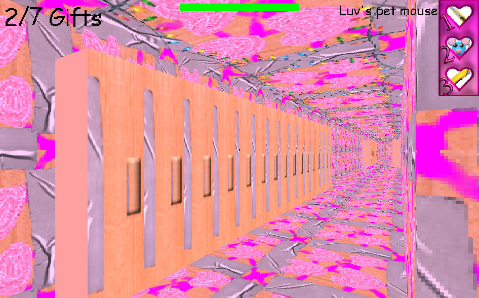 Luv's super gift Mod for Baldi's Basics | Baldi Mods