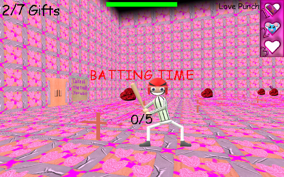 Luv's super gift Mod for Baldi's Basics | Baldi Mods