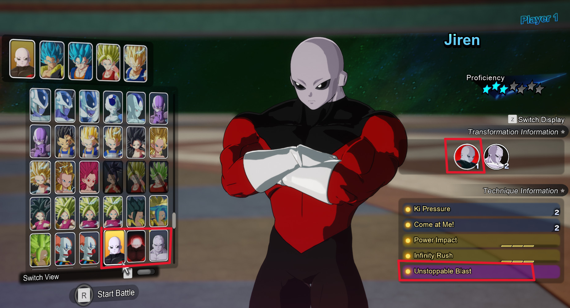 JIREN Meditation (NEW)2nd Form (NEW SLOT) Mod for Dragon Ball: Sparking ...