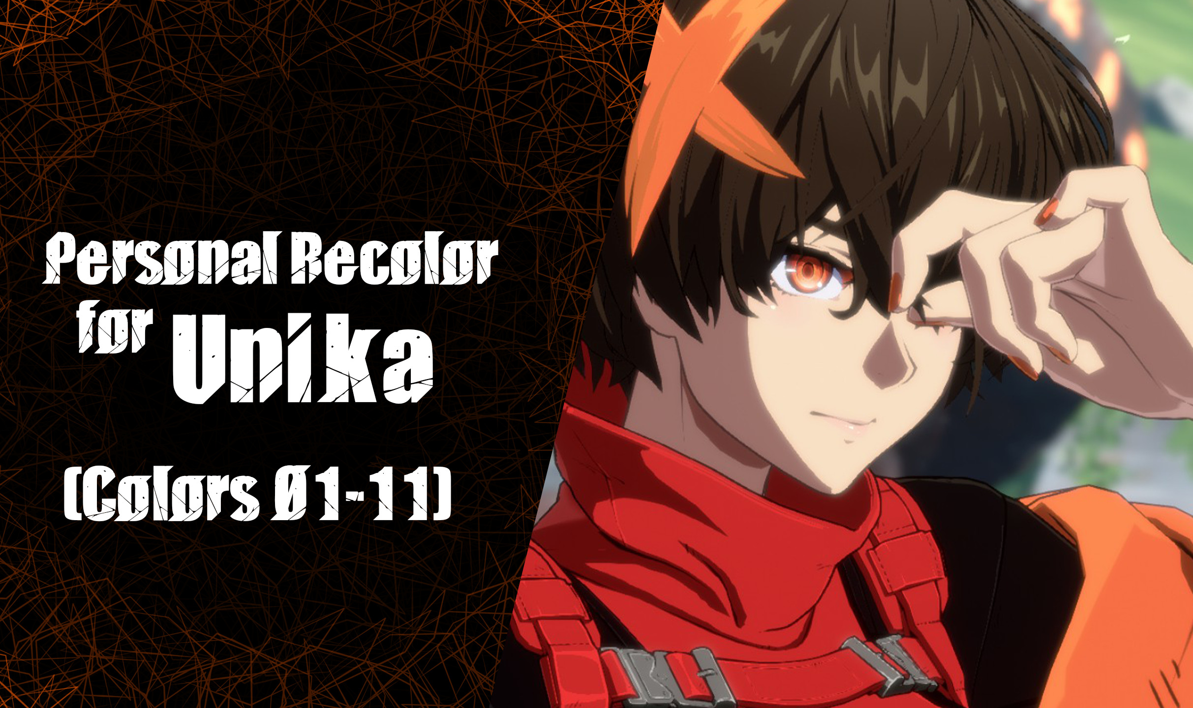 Personal Recolor for Unika Mod for GUILTY GEAR -STRIVE- | GGST Mods