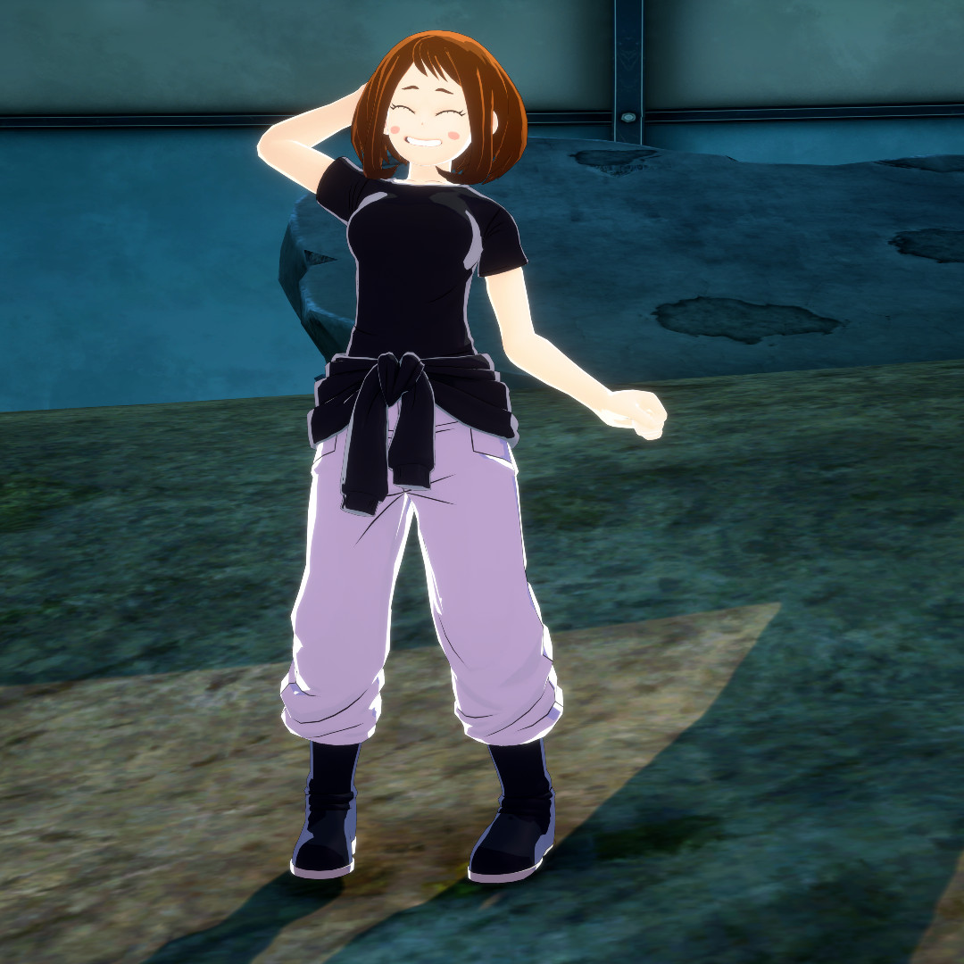 Gojo Colors for Ochaco Volunteer Activities Mod for My Hero Ultra ...