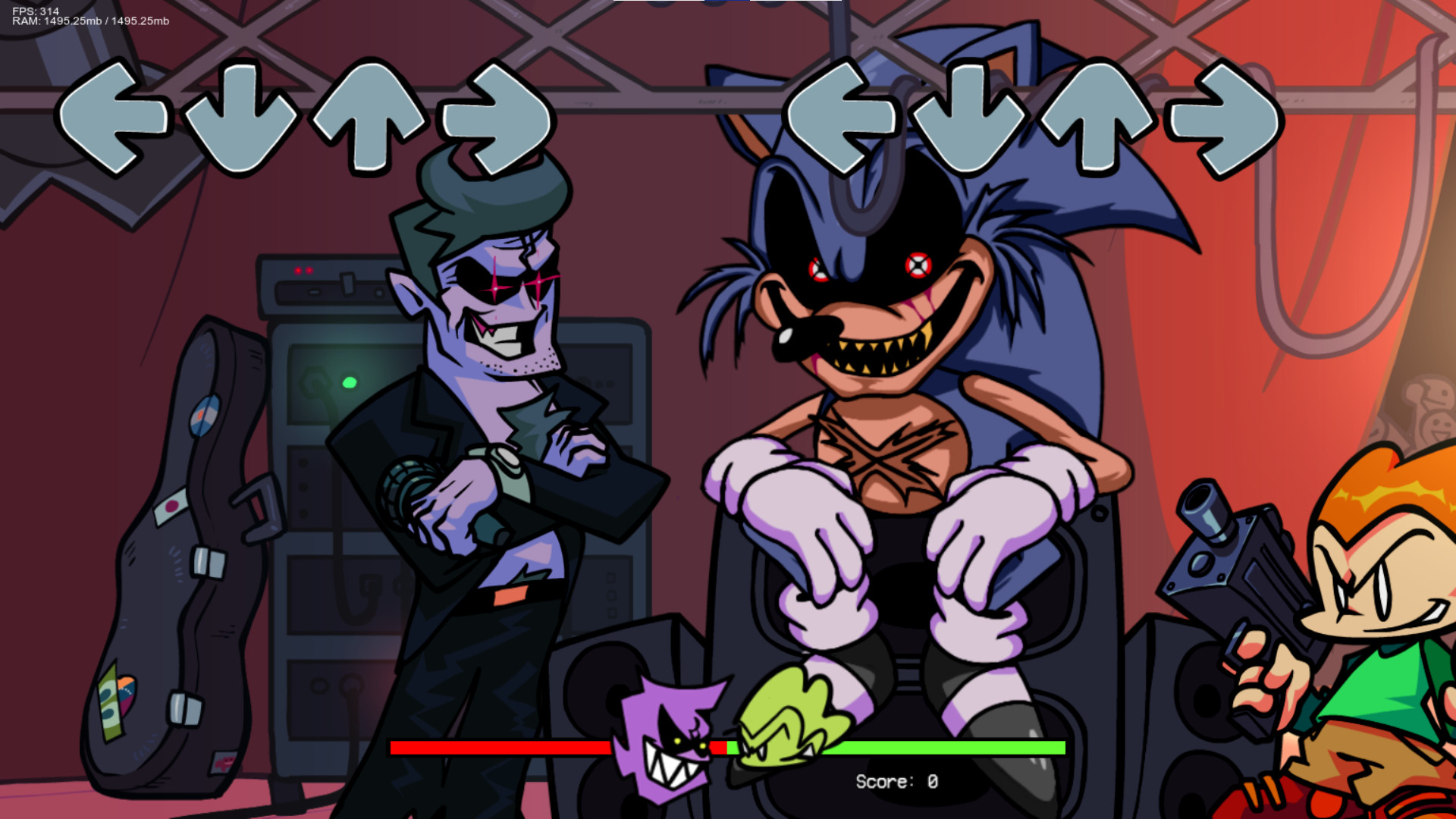 Execution Lord X as your Girlfriend Mod for Friday Night Funkin' | FNF Mods