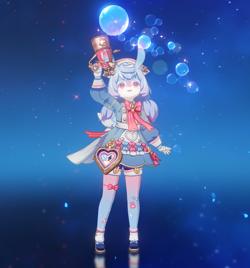 pastel sigewinne + melusine + bow + syringe Mod for Genshin Impact | GI ...