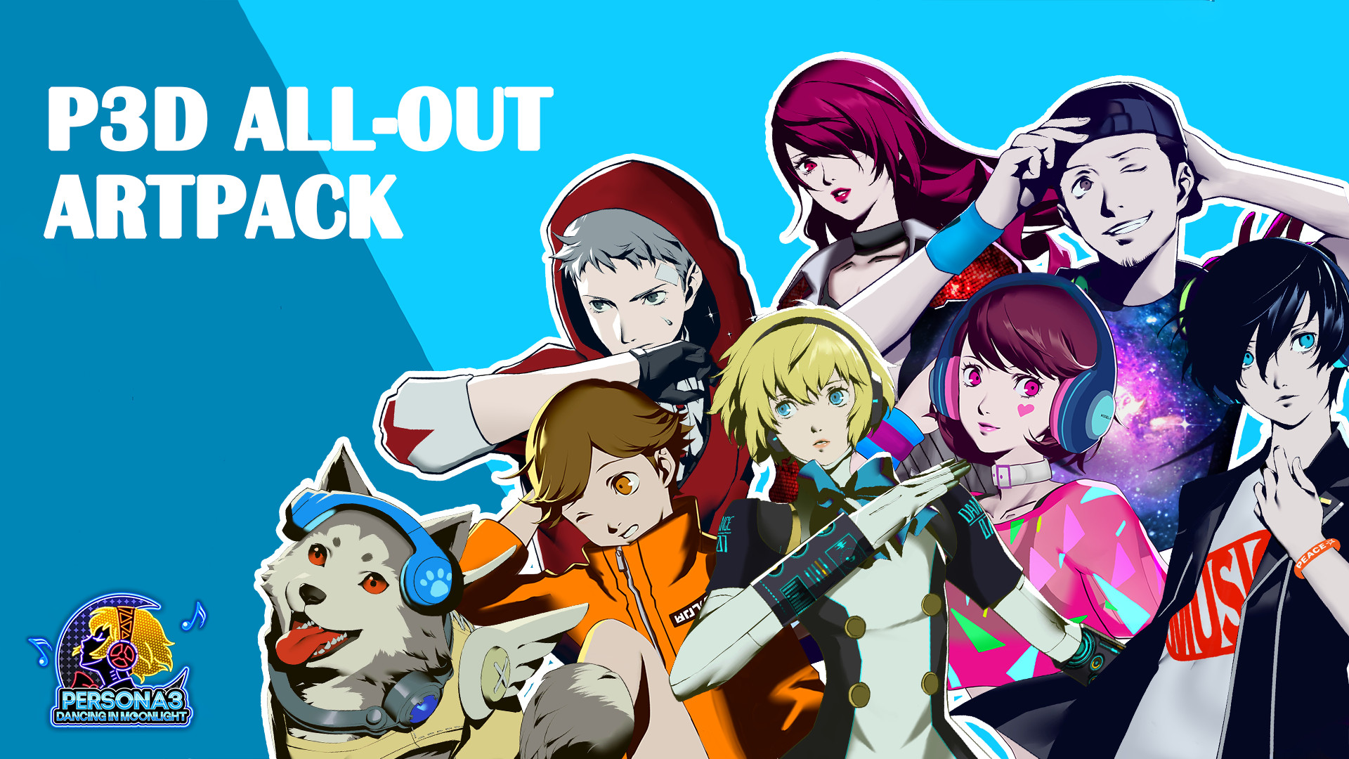 P3D ALL-OUT ARTPACK Mod for Persona 3 Reload | P3R Mods