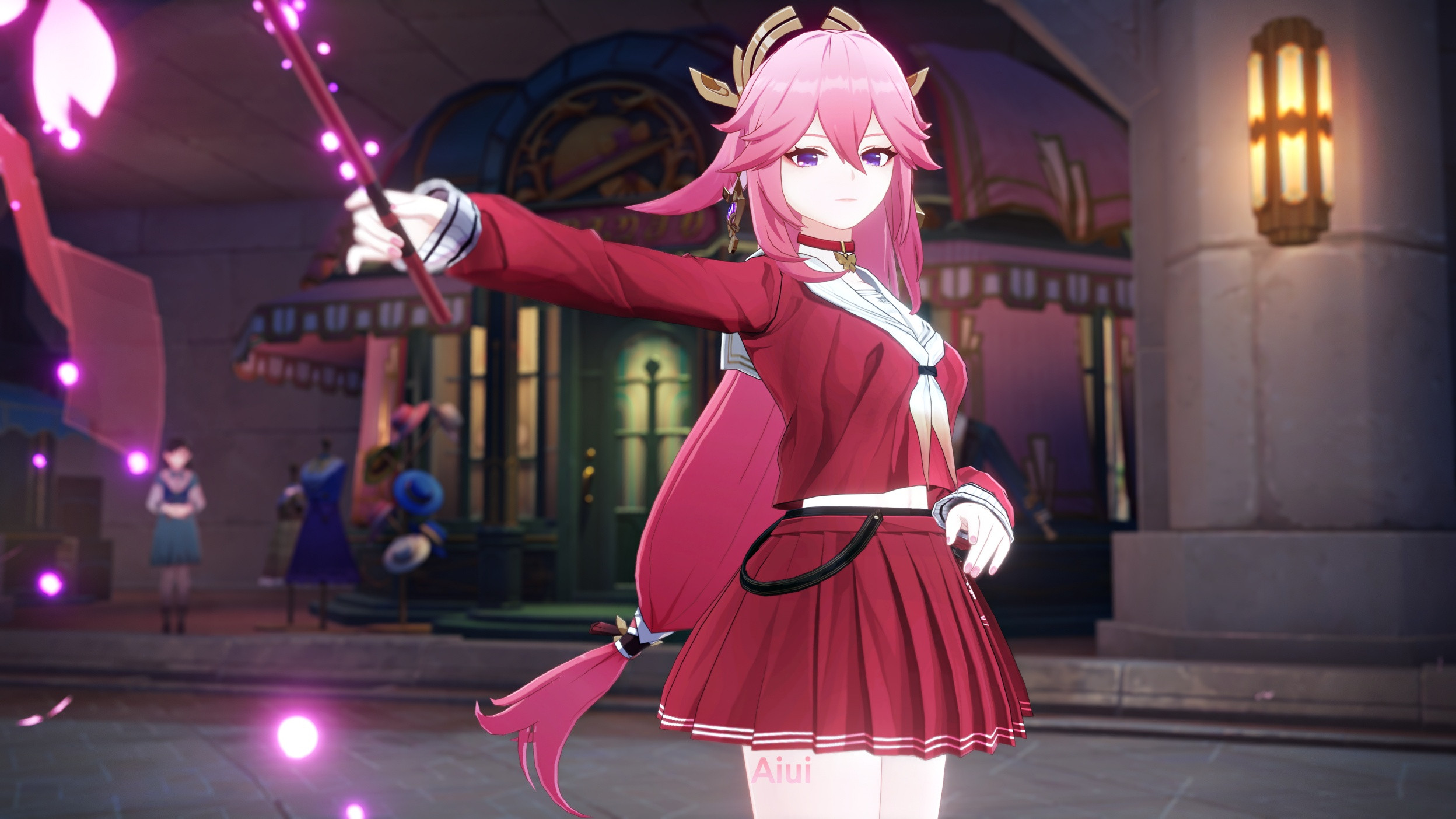 Yae Inazuma JK Mod Mod for Genshin Impact | GI Mods