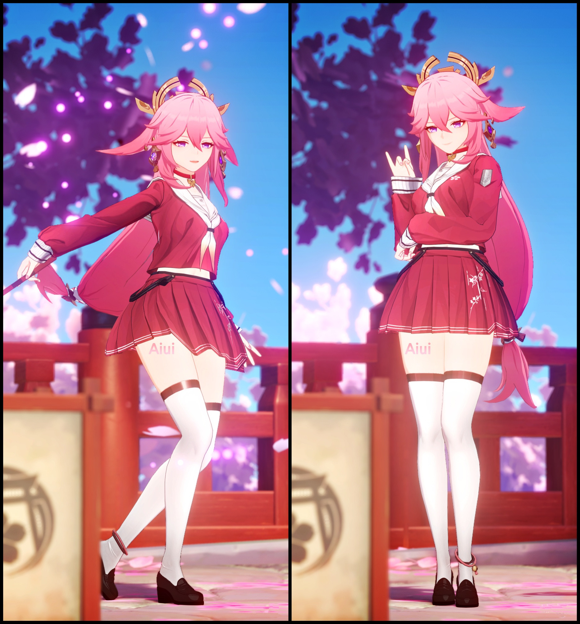 Yae Inazuma JK Mod Mod for Genshin Impact | GI Mods