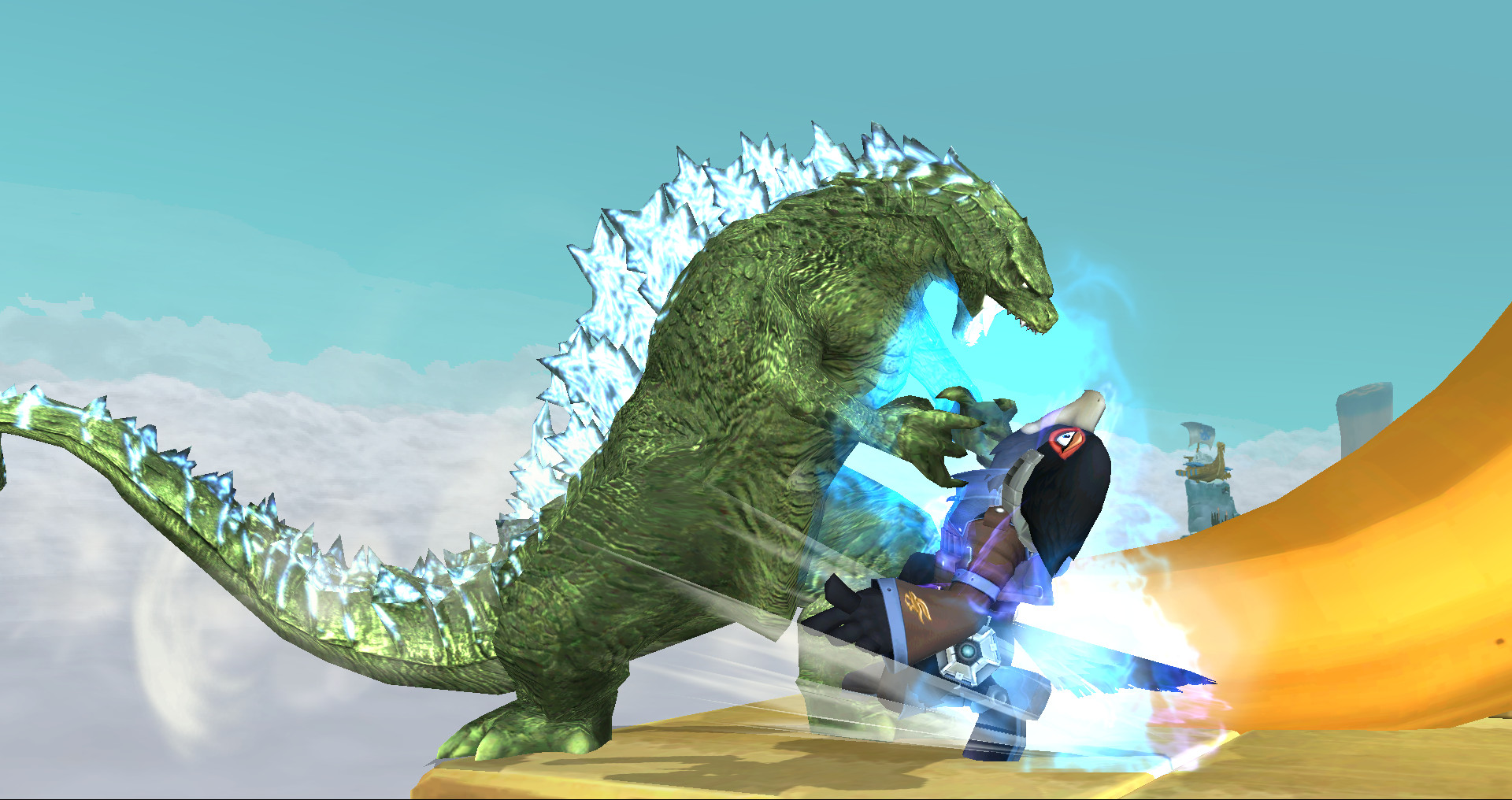 Reptar Monsterverse Godzilla Mod for Super Smash Bros. Brawl | Brawl Mods