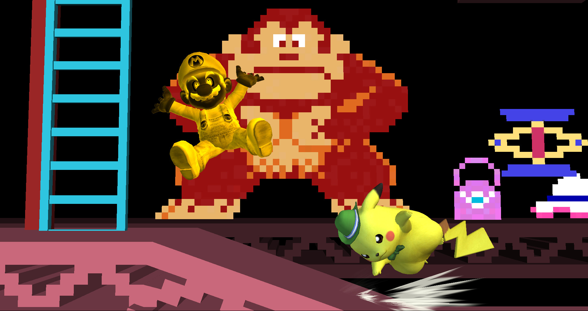 Golden Sigma Mario Mod for Super Smash Bros. Brawl | Brawl Mods