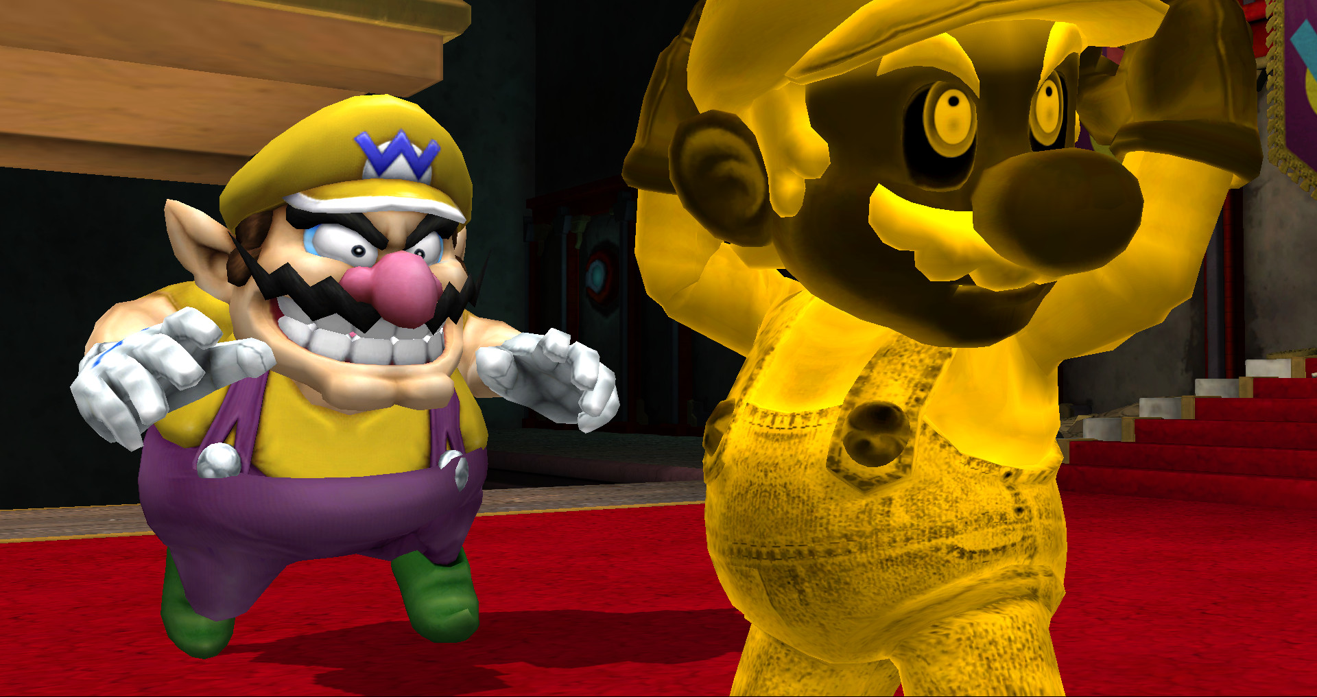 Golden Sigma Mario Mod for Super Smash Bros. Brawl | Brawl Mods