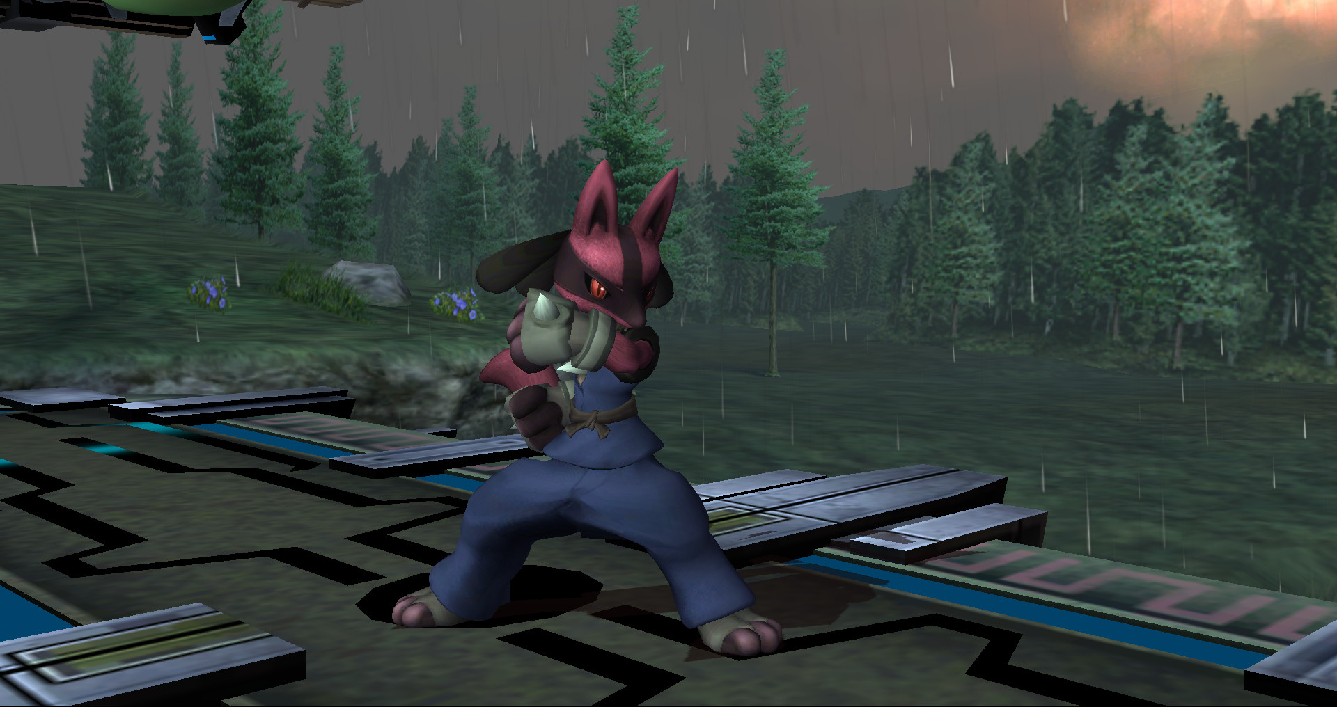 Akuma Gi Lucario Mod for Super Smash Bros. Brawl | Brawl Mods