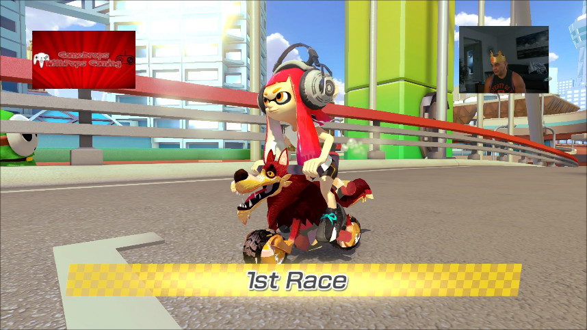 Custom Red Wolf Fantasy Life i Bike mod MK8D Mod for Mario Kart 8 ...