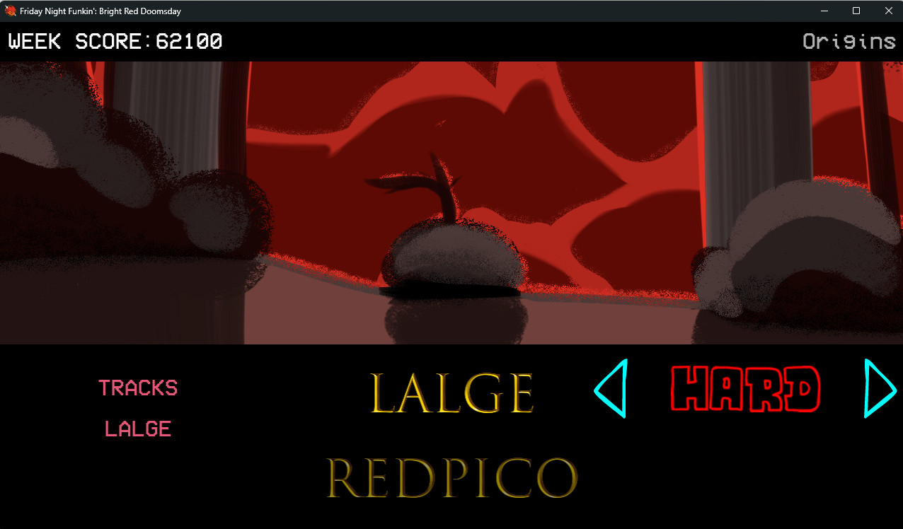 [SENSITIVE CONTENT] Funkin' Corruption: Bright Red Doomsday Mod for Friday Night Funkin' | FNF Mods